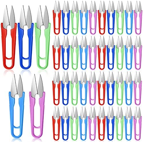 Amazon.com: 100 Pcs 4" Sewing Scissors for Fabric Cutting Lightweight ...