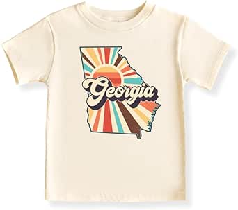 Amazon.com: MangoHouse Georgia State Cute Baby Bodysuit Shirt Premium ...