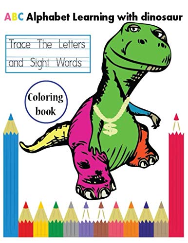 Buy ABC Alphabet Learning with dinosaur Trace The Letters and Words ...