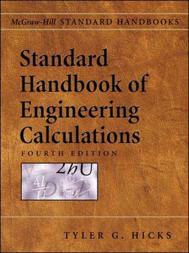 Standard Handbook of Engineering Calculations: Hicks, Tyler ...