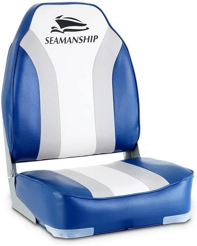 Seamanship Boat Seats, Set of 2 Folding Seat Swivel Chair Floor Chairs ...