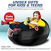 Amazon.com: Air Inflatable Gaming Chair Kids, Portable Bean Bag Style ...