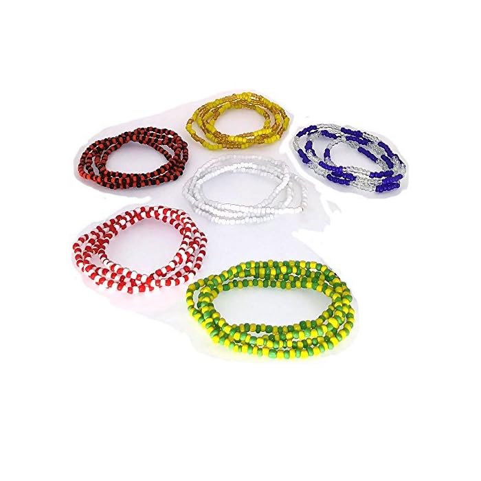 Buy 6 Collares De Santeria, Eleggua, Obbatala, Shango, Yemaya, Oshun Y ...