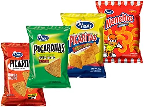 Amazon.com: Surtido Picaritas, Picaronas Queso, Picaronas Picante y ...