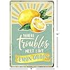Amazon.com: GSS Designs Where Trouble Melt Like Lemon Drops Metal Tin ...