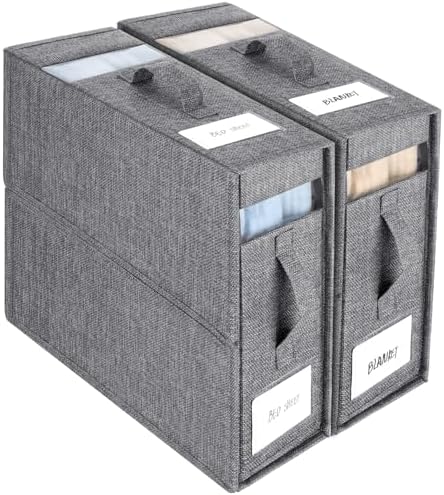 Aqash Bed Sheet Organiser Storage Box - Foldable Sheet Bedding ...