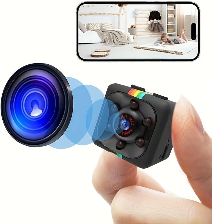 Amazon.com : Mini Spy Camera Hidden Camera, HD Video Recording, Night ...