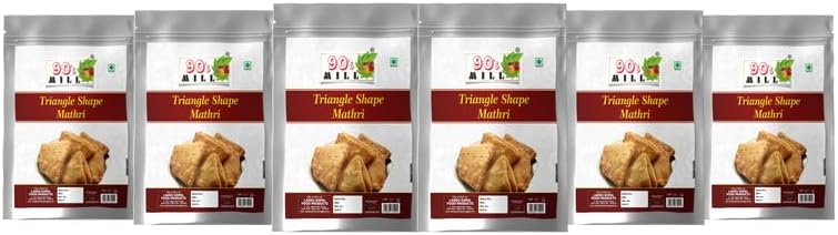 90's MILL Organic Chaat Papdi/Sev Puri/Chaat Puri/Chat Papdi/Chat Puri ...