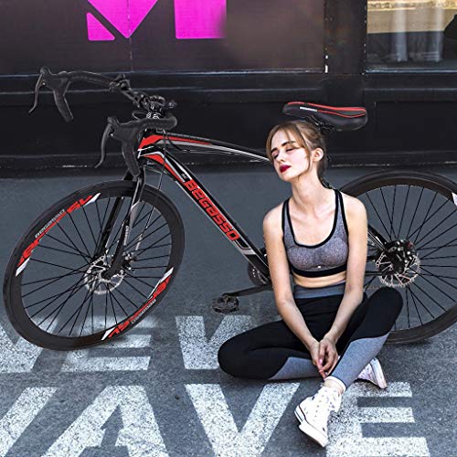 TUSANG Begasso Simanos Full Suspension Road Bike 21 Speed Disc Brakes ...