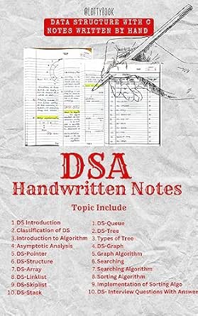 Data Structure And Algorithm Handwritten Notes: Full DSA Syllabus ...