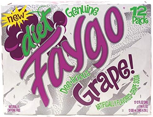 Amazon.com : Grapico Diet Sparkling Grape Soda - 12 oz cans - 12 pack ...