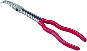 Stanley Proto J241G Proto Bent Nose Needle-Nose Pliers, Long Reach ...