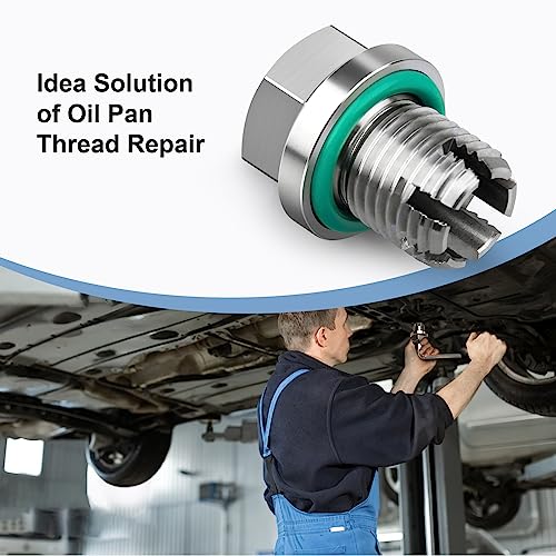 Snapklik.com : M18.1-1.5 X 15mm Oversize Piggyback Oil Drain Plug