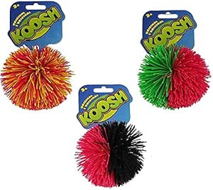 Amazon.com: Koosh Balls Multi-Color Gift Set Bundle - 3 Pack : Toys & Games