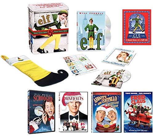 Amazon.com: Christmas Comedy DVD Collection: Elf (Ultimate Collector's ...
