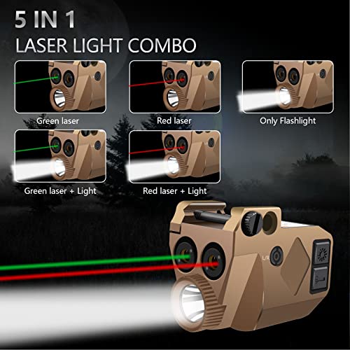 Snapklik.com : BemerforS Laser Light Combo, 500 Lumens Laser Beams For ...