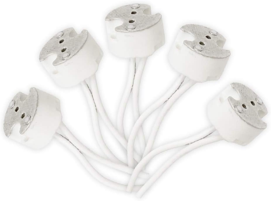 DEMASLED 5-Pack Mini Bi-pin Socket Led Light mr11 mr16 Halogen Bulbs ...