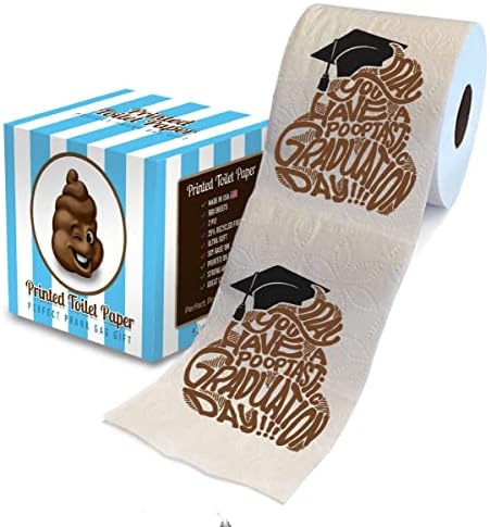Amazon.com: Printed TP May You Have a Pooptastic Graduation Day Printed ...