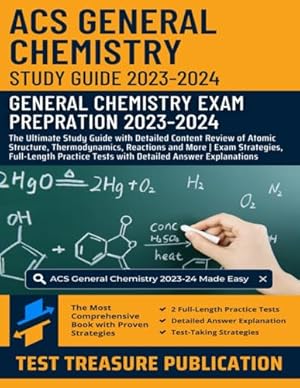 ACS General Chemistry Study Guide - ACS Exam Prep Secrets, Full-Length ...