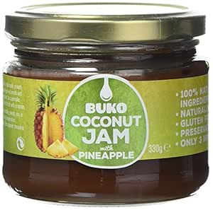 Amazon.com: Buko Coconut Jam With Pineapple 330g (Pack of 4) : Grocery ...