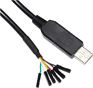 Amazon.co.jp: Industrial FTDI FT232RL USB UART TTL 5V 3V3 to 6PIN 0.1 ...
