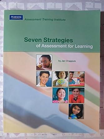 Seven Strategies of Assessment for Learning: Chappuis, Jan ...