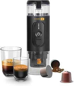 Handpresso travel coffee maker E-Presso+ 21710 | battery powered ...