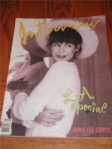 Interview Magazine Jamie Lee Curtis Cover August 1989: Shelley Wanger ...