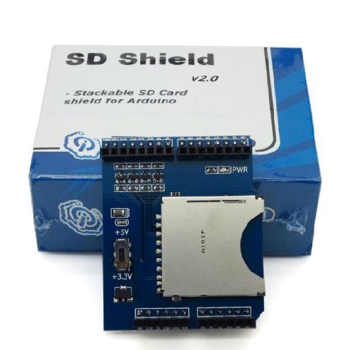 Phantom YoYo Stackable SD Card Shield for Arduino: Electronics: Amazon ...