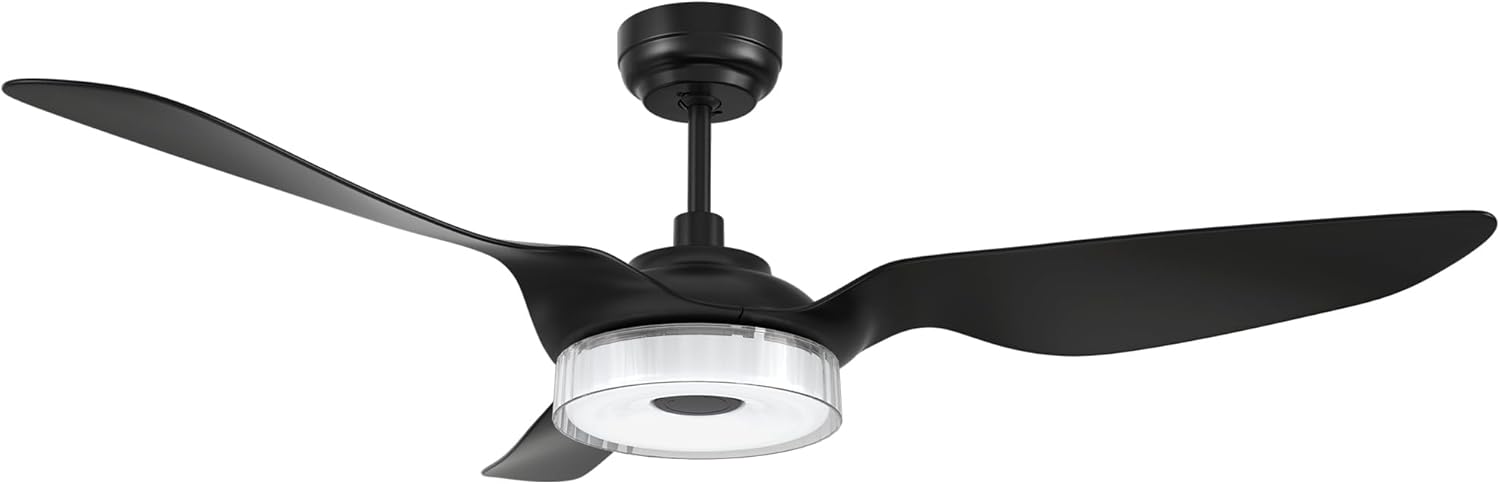 Amazon.com: Carro 56" Ceiling Fan with Light and Remote, 10 Speeds ...