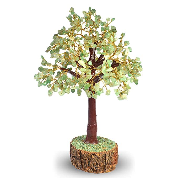 Nilkanth Agate Green Jade Tree | Green Jade Stone Tree 500 Beads ...