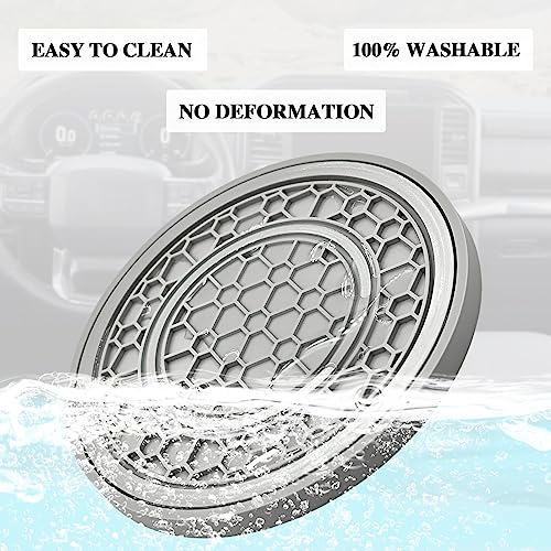 Snapklik.com : Auprite Non-Slip Anti Dust Mats - 2 Pack Upgraded Grey 2 ...
