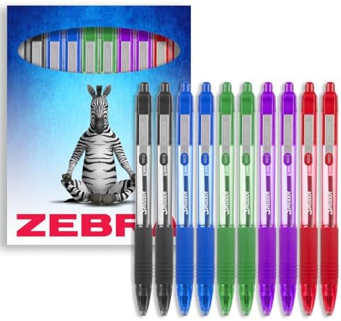 Zebra Z-Grip Smooth Ballpoint Pen - 1.0mm - Essential Set - Black, Blue ...
