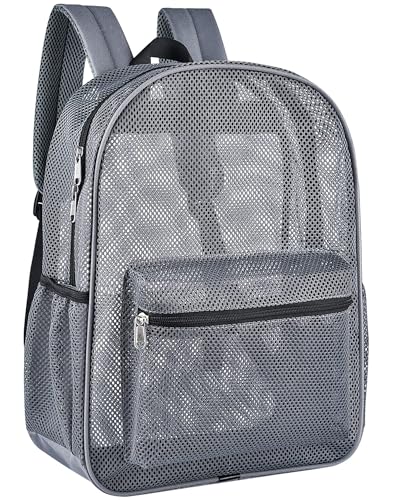 See Through Mesh Backpacks - Perfect for Gym, School or Work