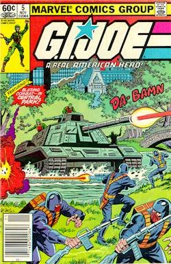 Amazon.com: GI JOE #5 marvel comics 1982 1st print g.i.: Larry Hama: Books