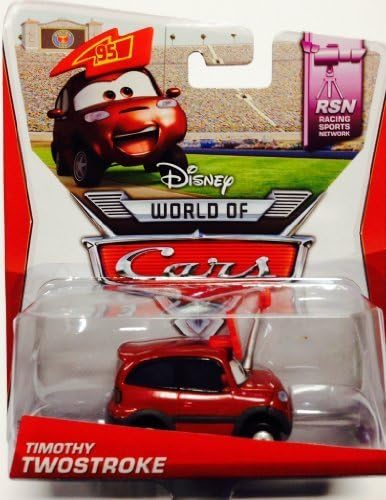 Amazon | Disney/Pixar Cars Timothy Twostroke Diecast Vehicle by Mattel ...