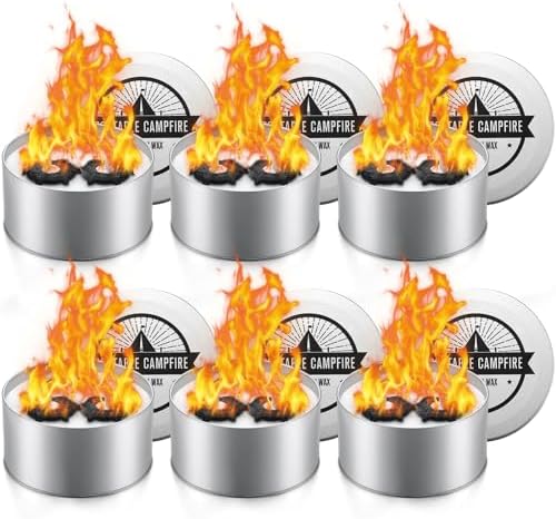 Amazon.com : 6 Packs of Portable Campfire Mini Fire Pit S'Mores Maker ...
