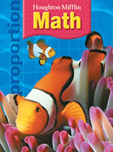 Houghton Mifflin Math: Student Book +Write-On, Wipe-Off Workmats ...