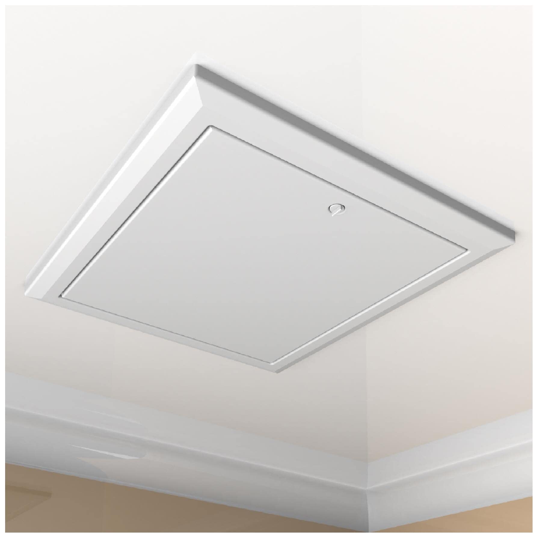 Buy Timloc White Loft Trap Door Hinged Drop Down Insulated Hatch Access ...