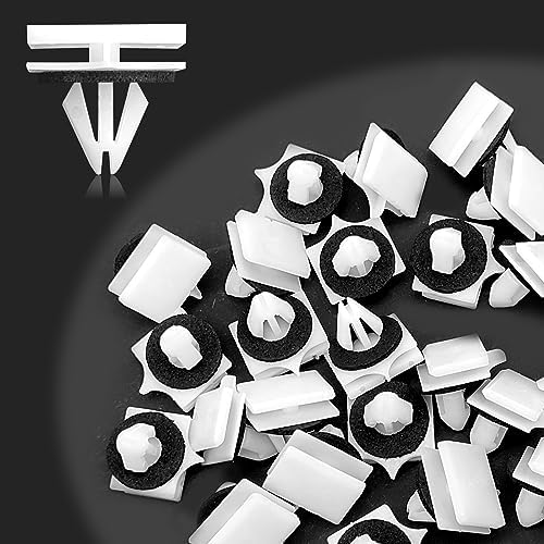 Amazon.com: 30PCS Rocker Panel Moulding Clips Nylon Panel Compatible ...