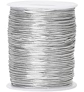 Amazon.com: jijAcraft 328 Feet Gold String Twine - 1.5mm Metallic ...