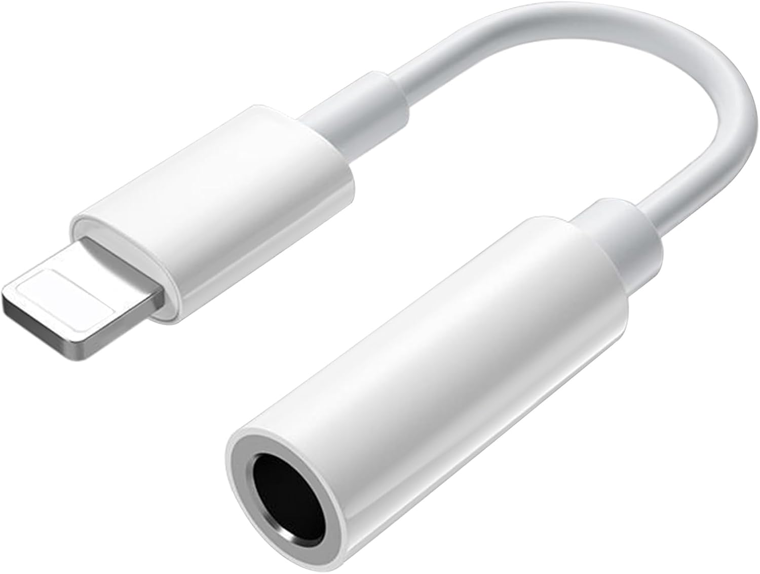 Lightning to 3.5 mm Headphone Adapter [Apple MFi Certified] iPhone ...