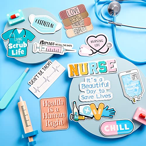 Snapklik.com : 12 Pcs Nurse Refrigerator Magnets Nursing Magnetic ...