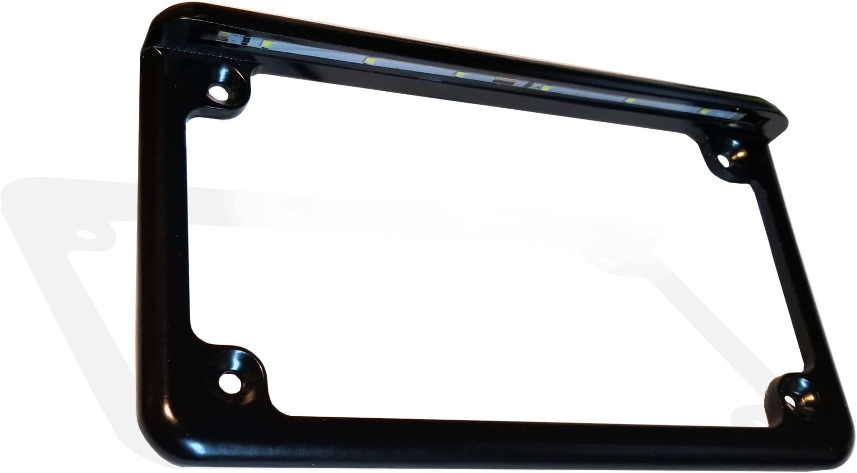 Amazon.com: Custom Dynamics LPF-RAD-B-LP License Plate Frame (Radius ...