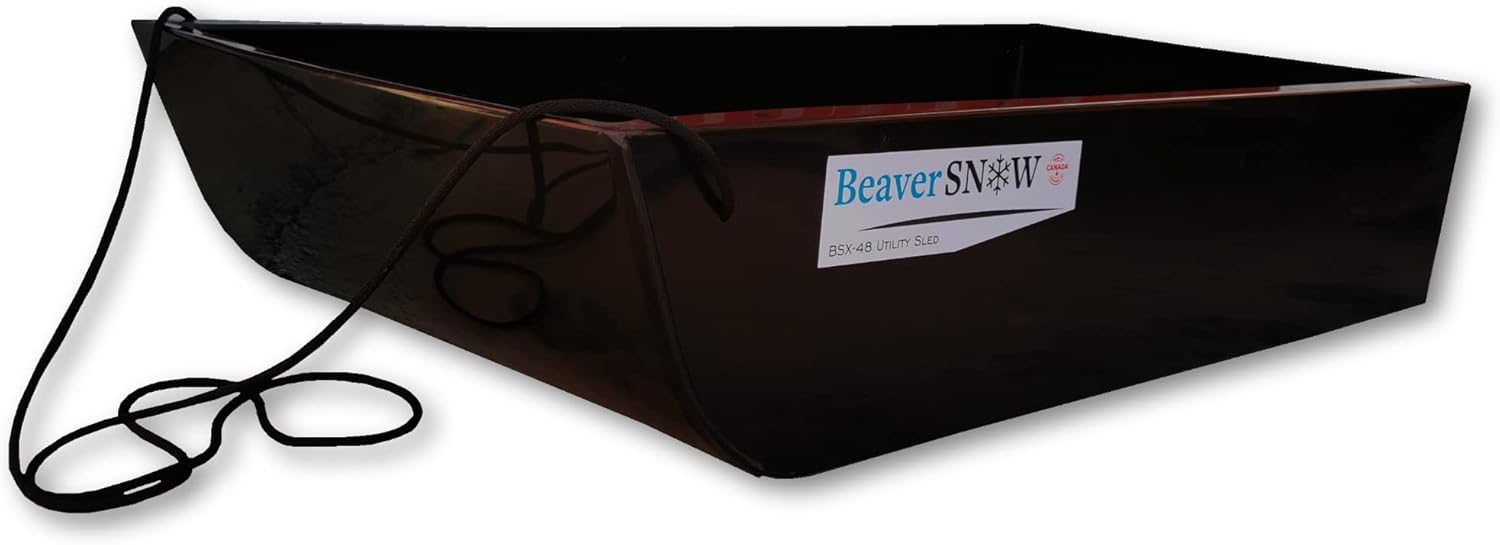 Beaversnow Utility Sled Black, Snow Sleds - Amazon Canada