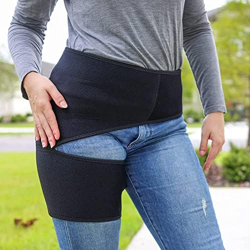 Hip Brace - Sciatica Pain Relief Brace - Thigh Hamstring Compression ...