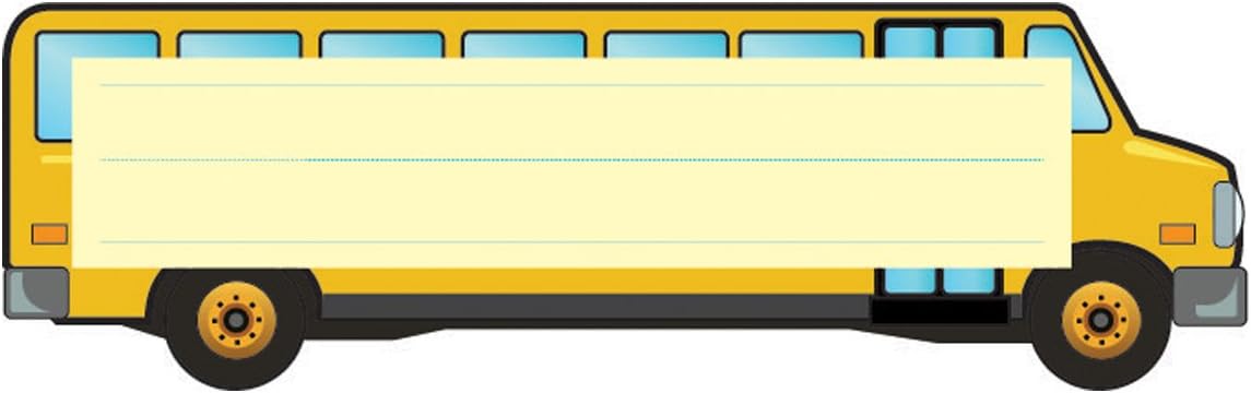 Amazon.com : 36 Pcs School Bus Nametag/Labels self-Adhesive Field Trips ...