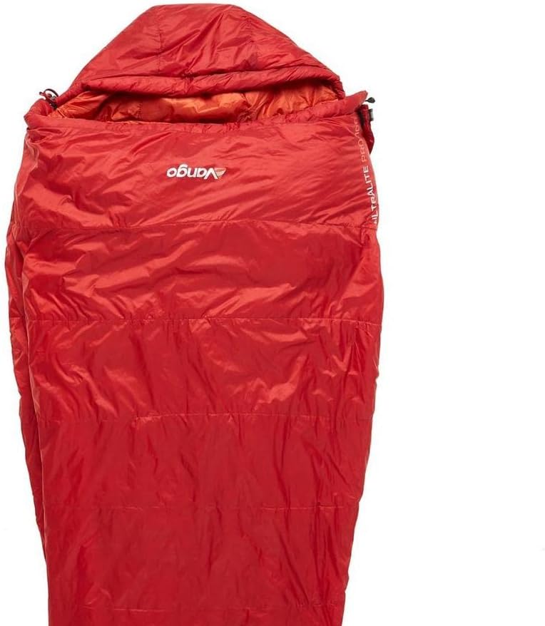 Vango Ultralite Camping Pro 100 Sleeping Bag, Red, One Size : Amazon.co ...