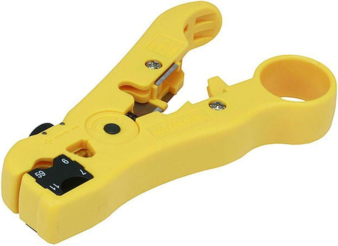 Amazon.com: Monoprice Universal Cable Jacket Stripper - Adjustable ...