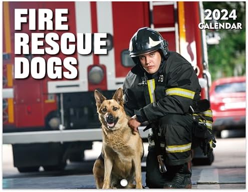 Amazon.com: 2024 Wall Calendar - Firemen Calendar 2024, Jan.2024 - Dec ...